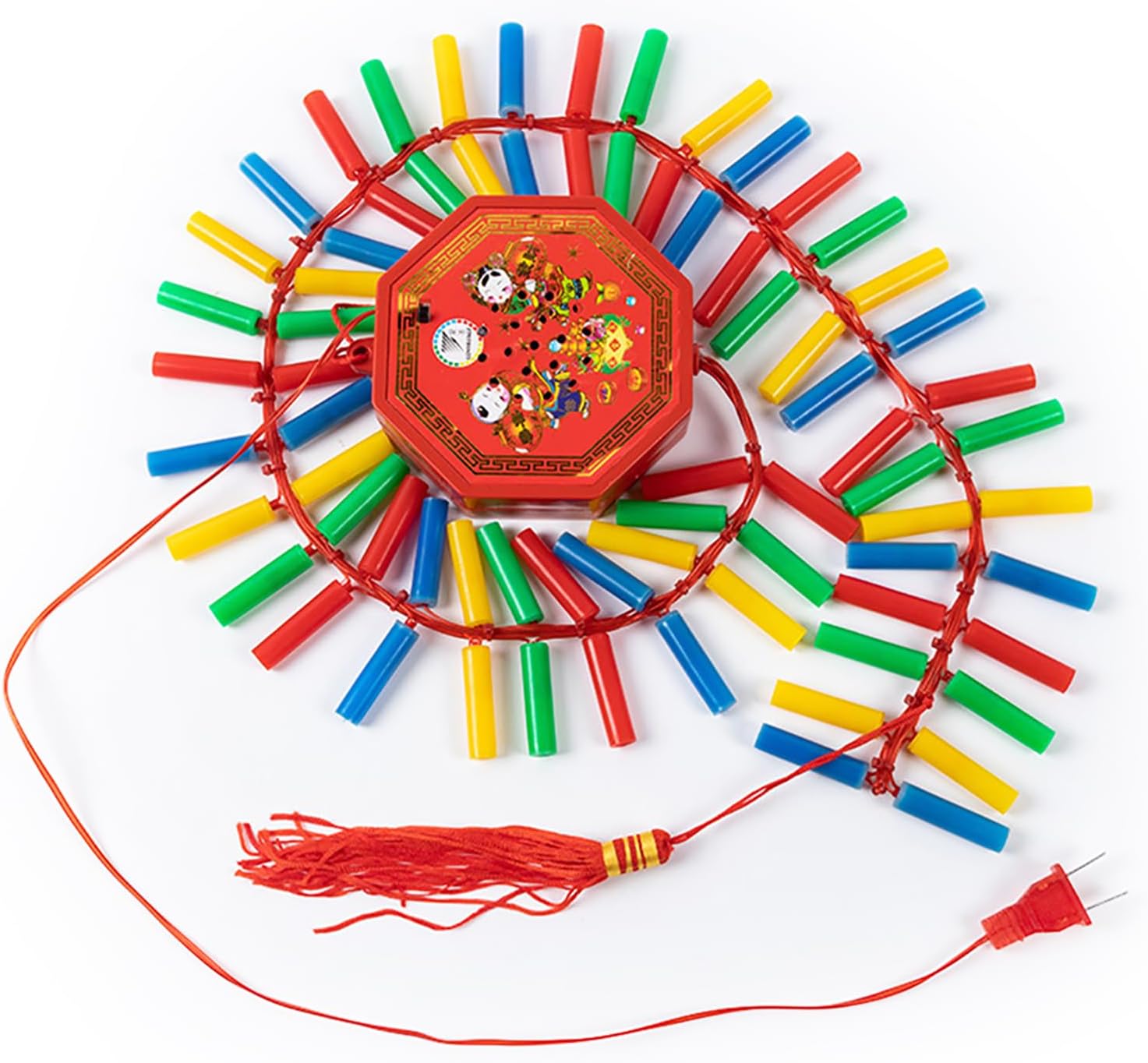 Amazon.com: LKJYBG LED Fire Cracker Lights with Sound Electric Chinese ...