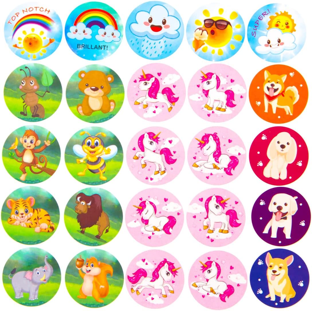School Labels For Kids Waterproof Sticker For Kids,1008PCS Motivational ...