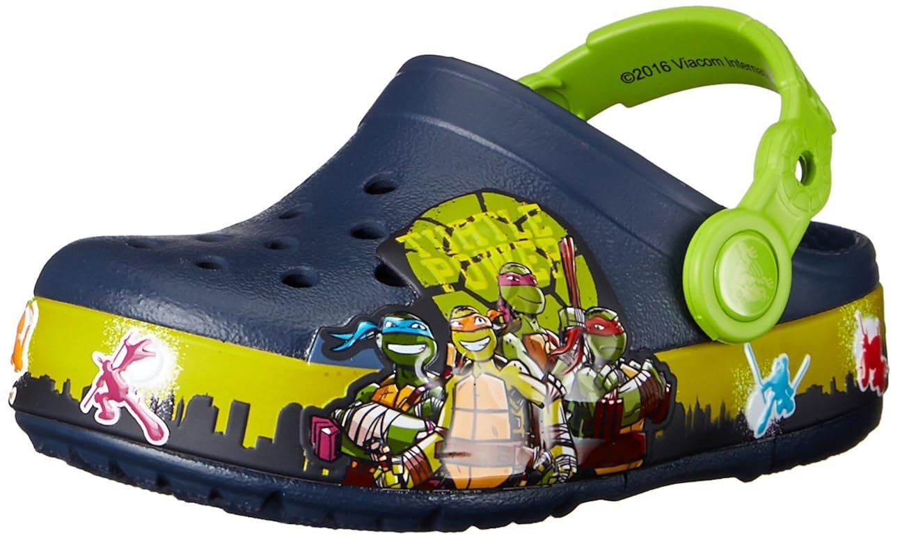 Buy crocs Lights TMNT II Boys Clog in Blue at Amazon.in