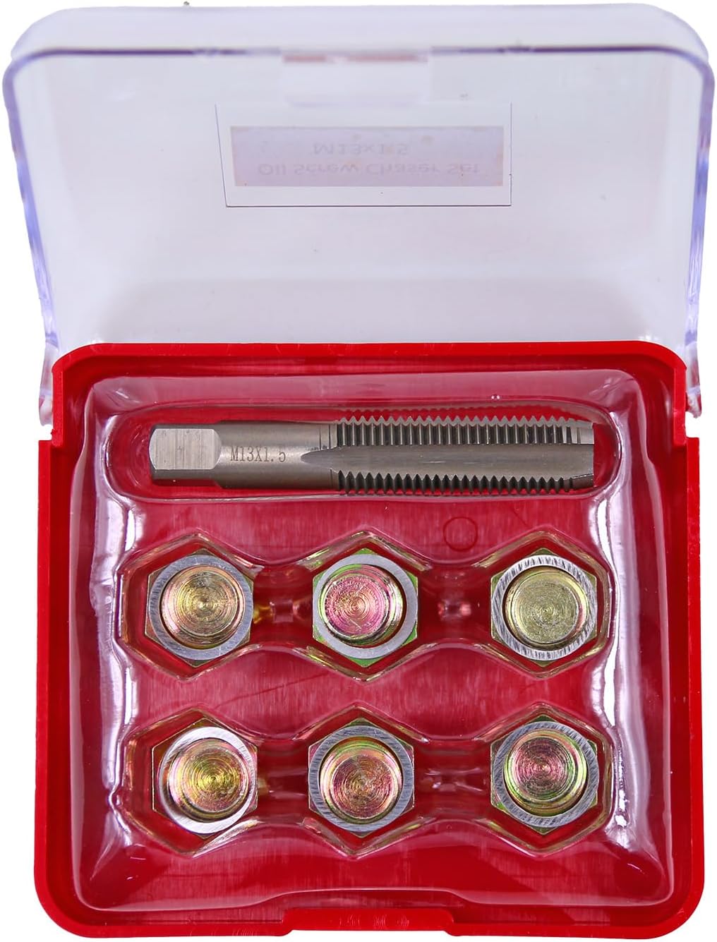 Amazon.com: Oil Drain Plug M15 x 1.5MM Oil Pan Screws Rethread Tool ...