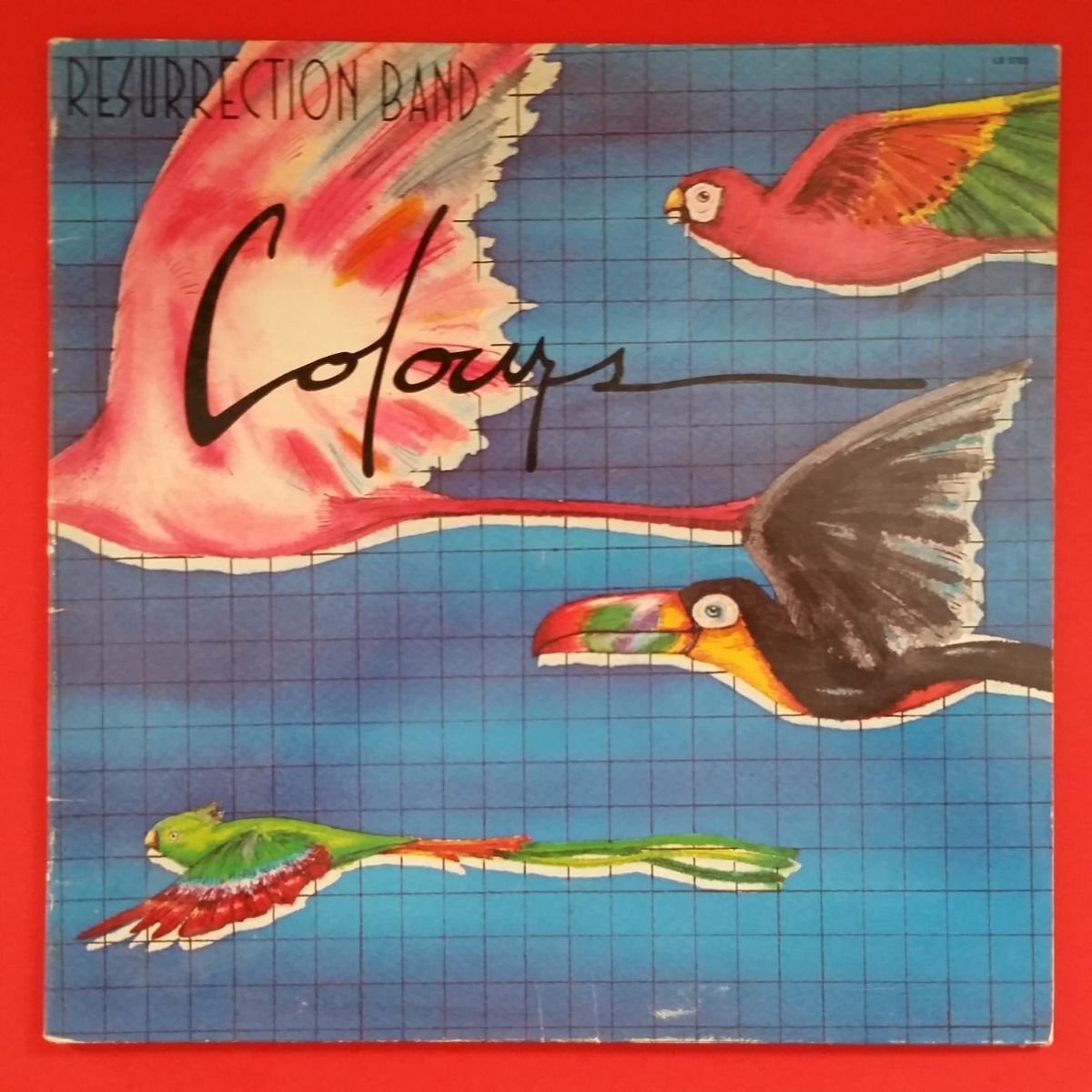 RESURRECTION BAND Colours LP Vinyl Fair Cover VG++ 1980 Lexicon LS 5783 ...