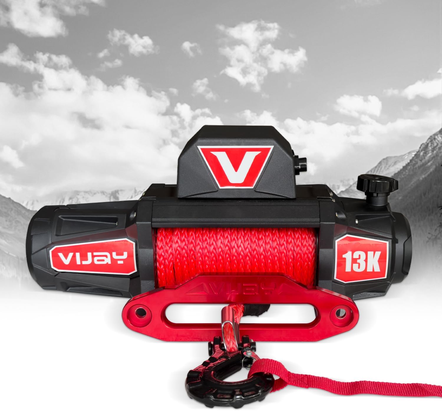 Amazon.com: WeiSen 4500lb 12V Electric Winch Kit with Winch Mount and ...