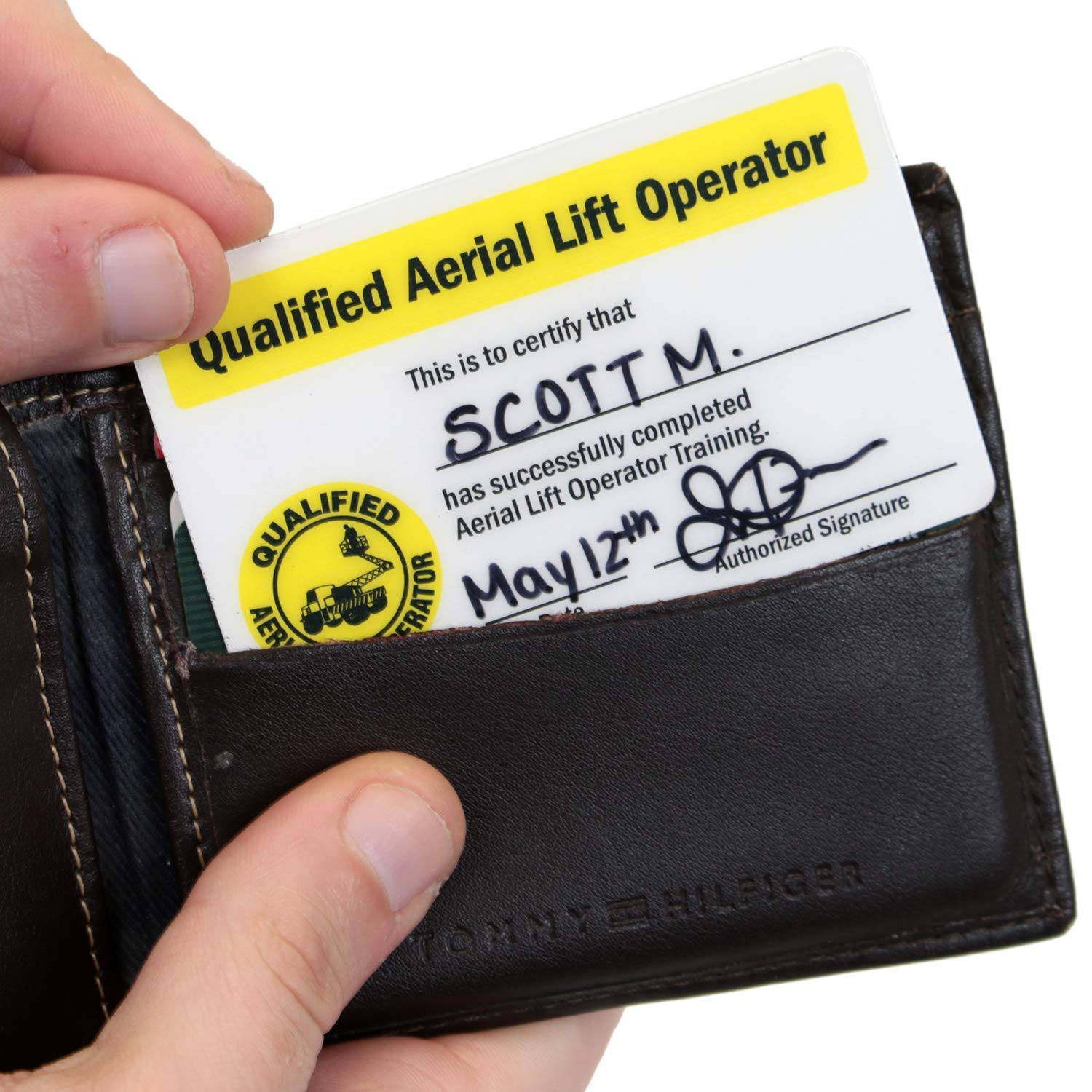 Wallet Certification Card Template Free - Printable Cards