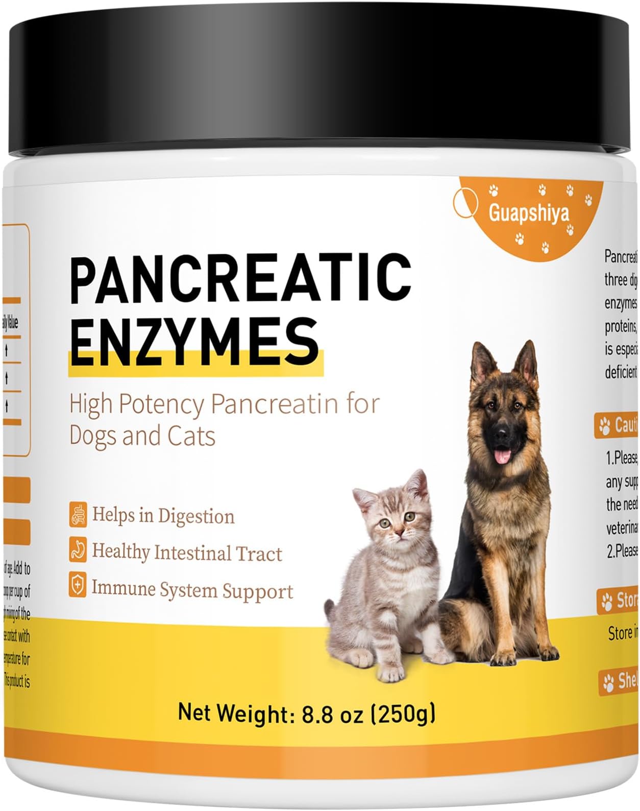 Amazon.com : Pan-tenex | 10x Digestive Enzymes for Dogs - 8.8 Ounces ...