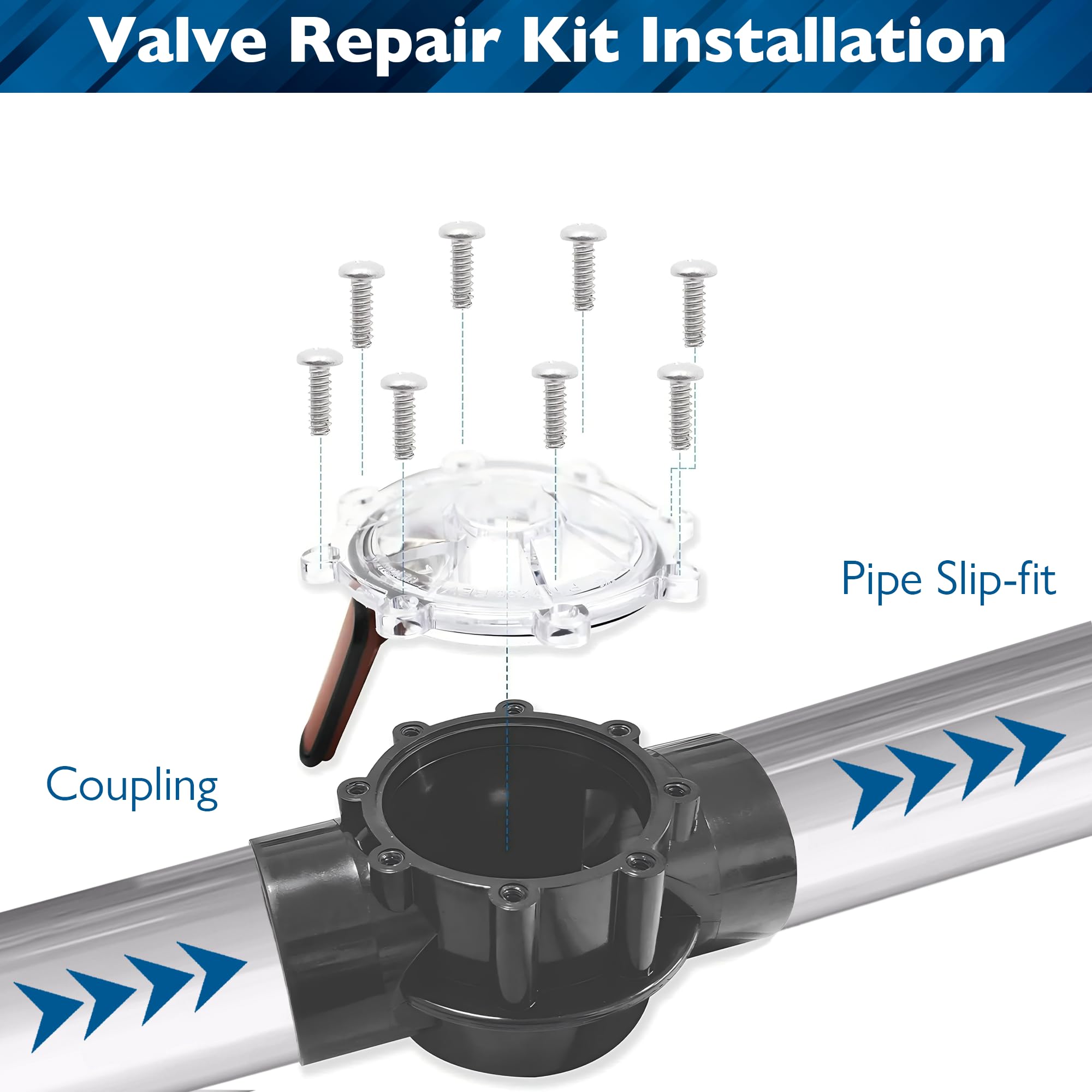 Jandy Check Valve Repair Kit Jandy Valve Oring Replacement & Rebuild