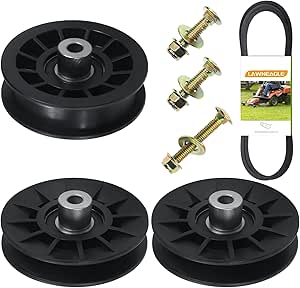 Amazon.com : LAWNEAGLE 2 Pack 532194326 Idler Pulley with 532194327 ...
