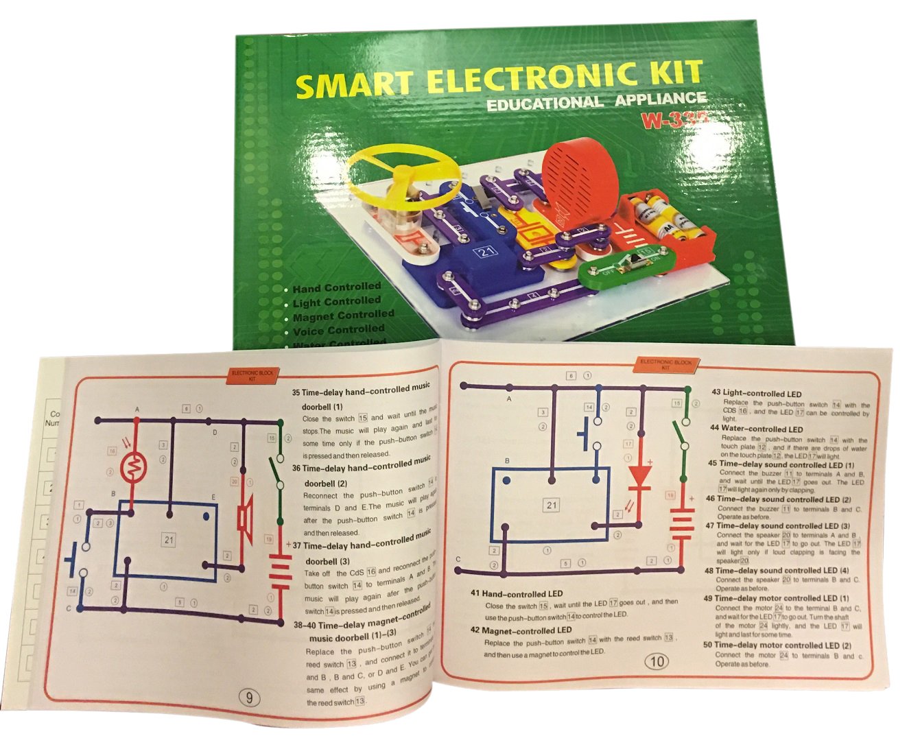 EZLink 335 DIY Circuit Experiments,Science Kits,Electronic Discovery ...