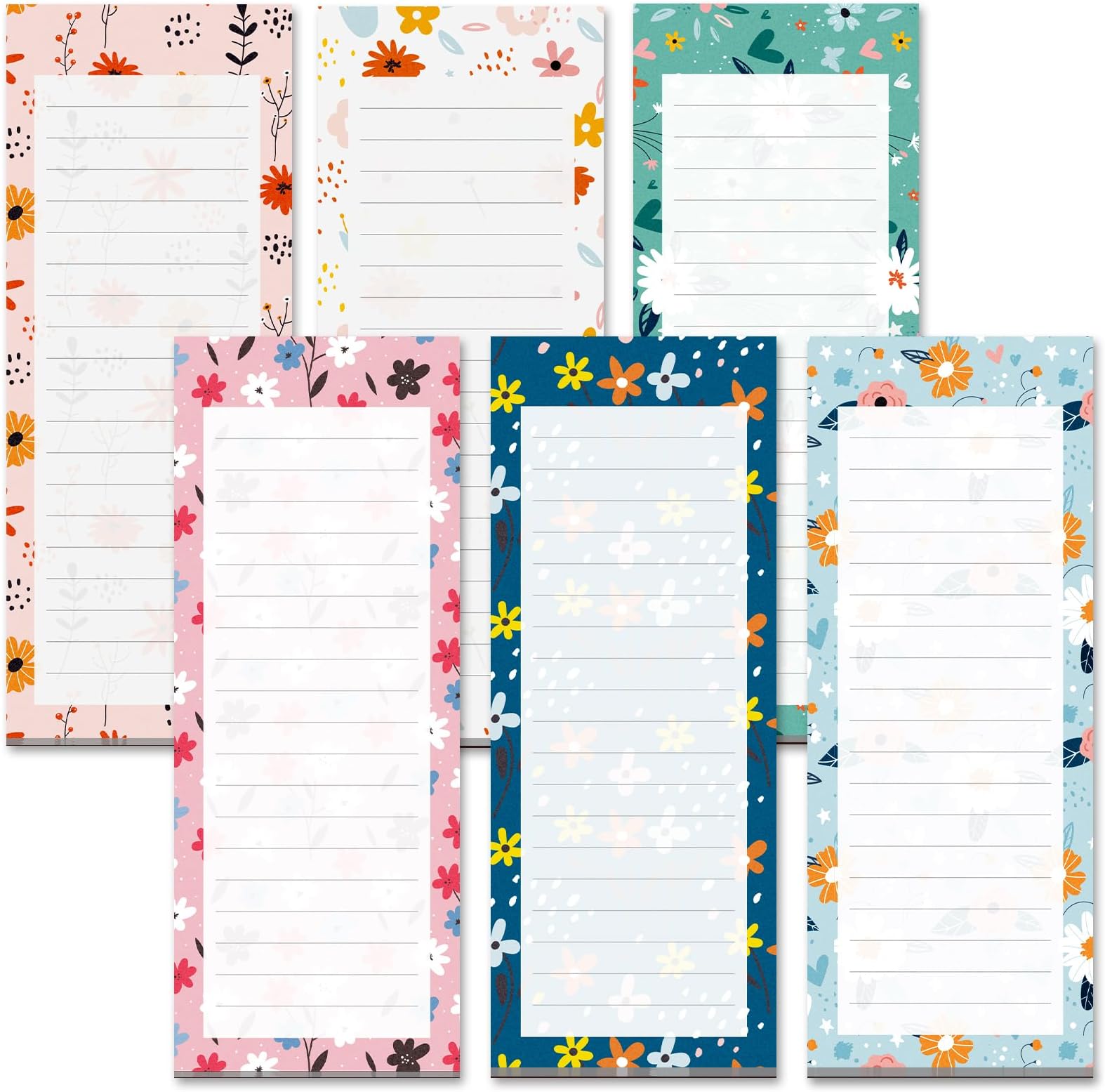 Amazon.com : MATICAN Grocery List Magnet Pad for Fridge, 6-Pack ...