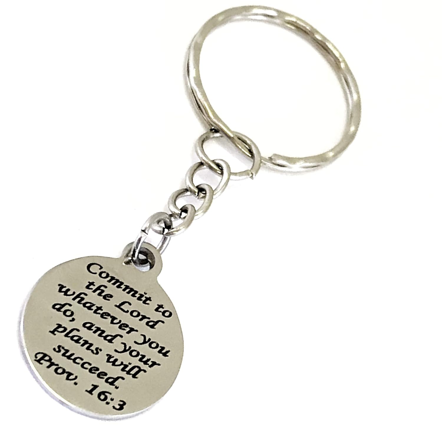 Amazon.com: Christian Gift, Christian Keychain, Bible Verse Gift ...