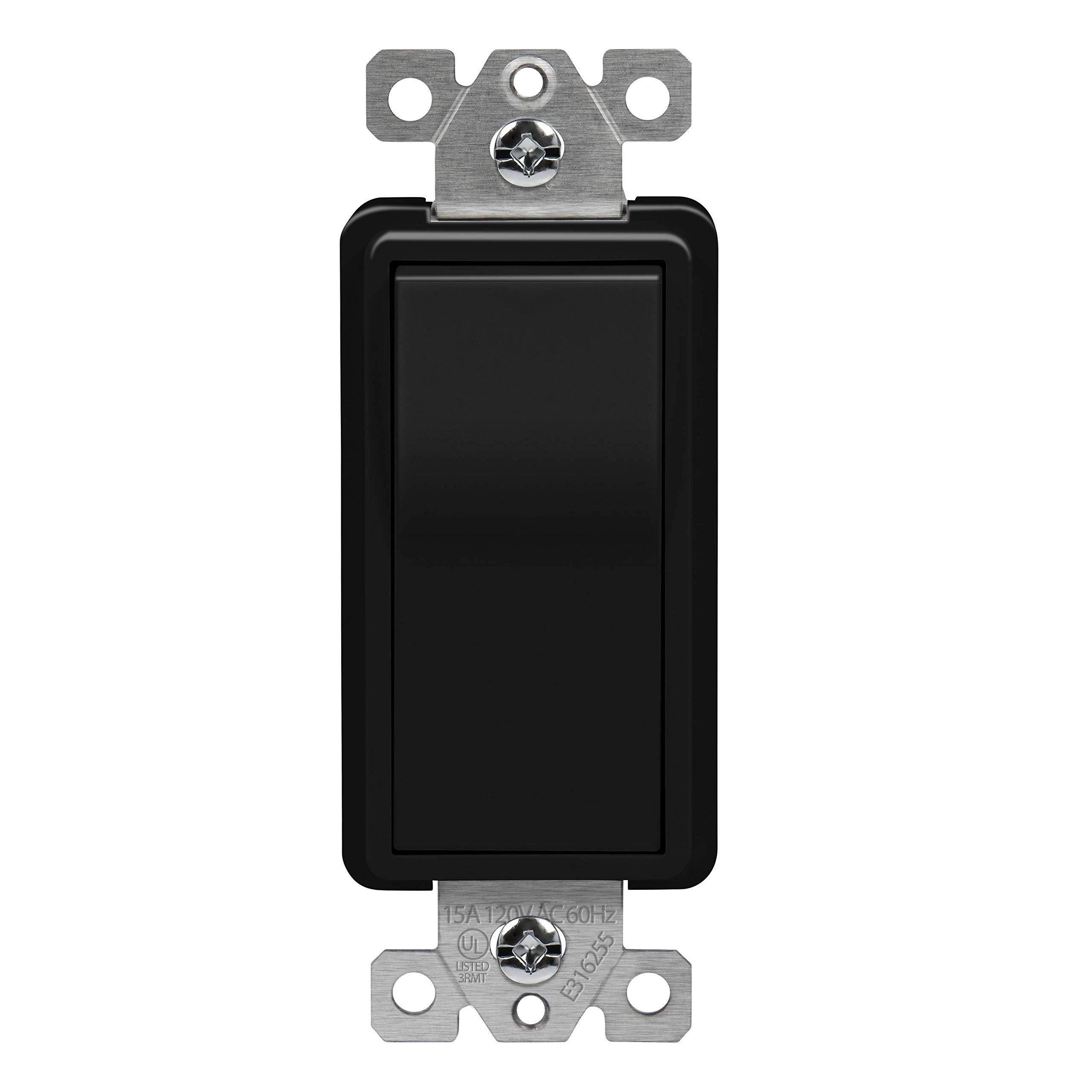 Buy ENERLITES 4-Way Decorator Paddle Rocker Light Switch, Clamp Down ...