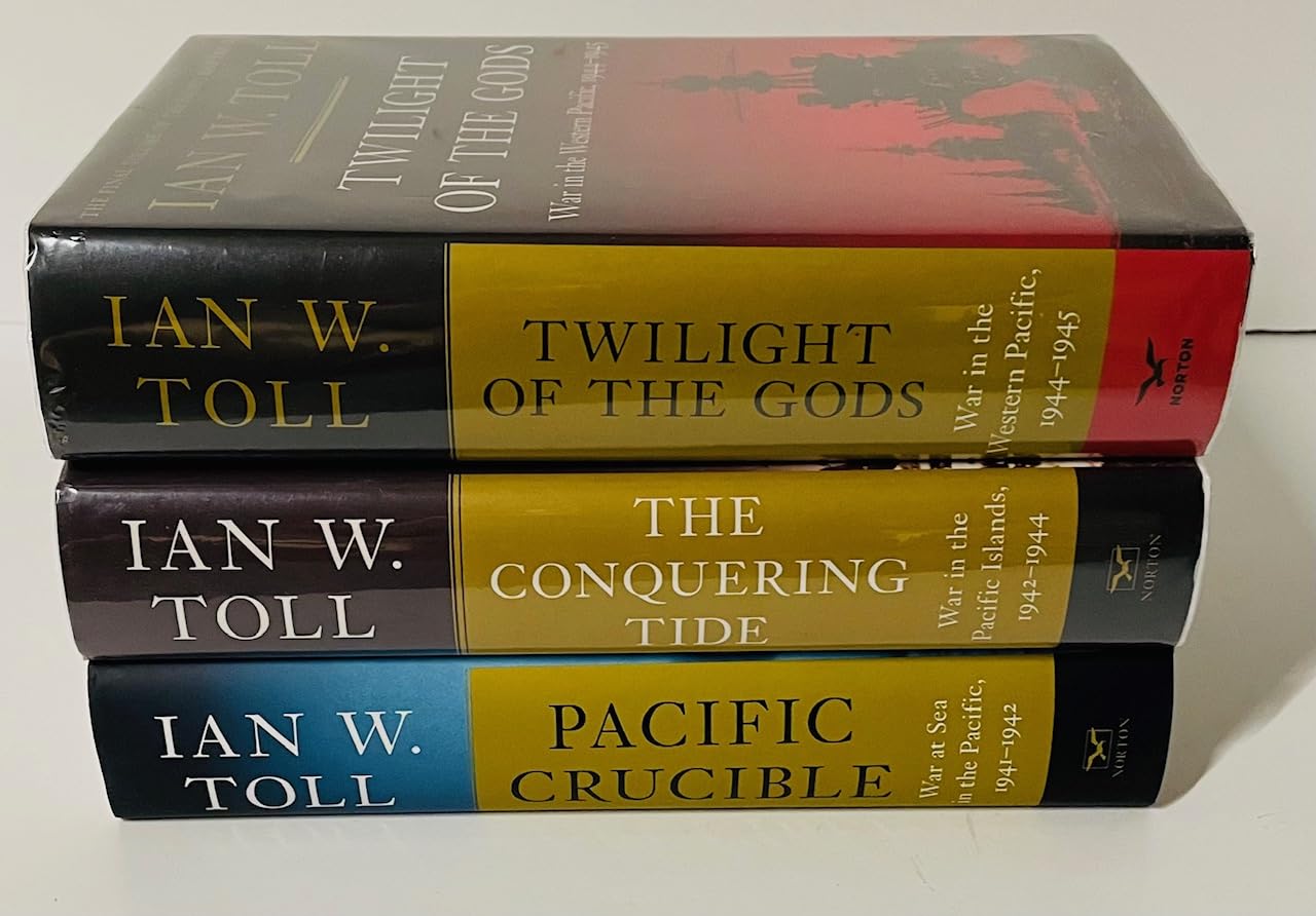 The Pacific War Trilogy 3-Volume Hardcover: Ian W. Toll: Amazon.com: Books