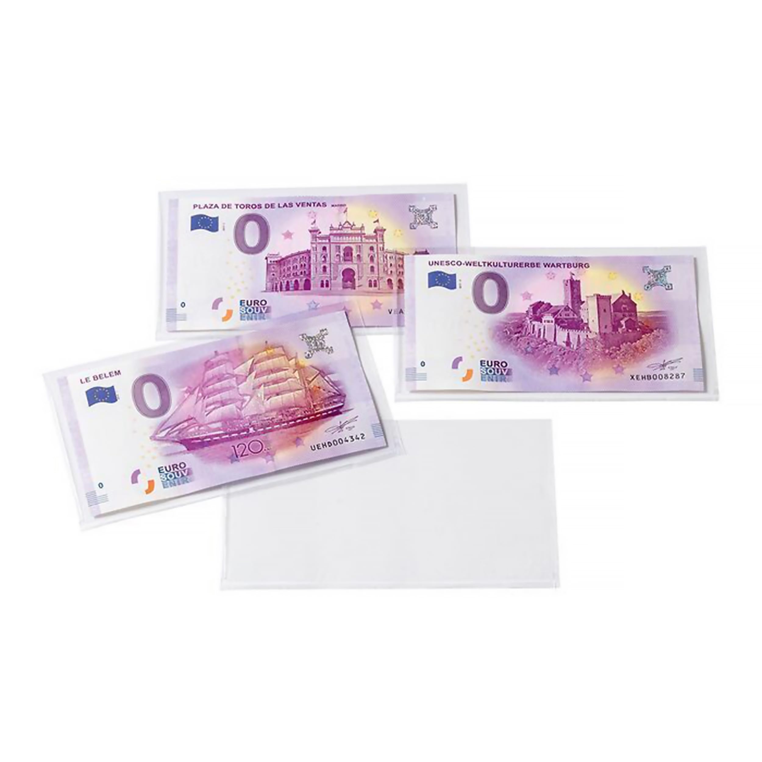 Amazon.com: Lighthouse - Clear Top-Loading Currency Sleeve for ...