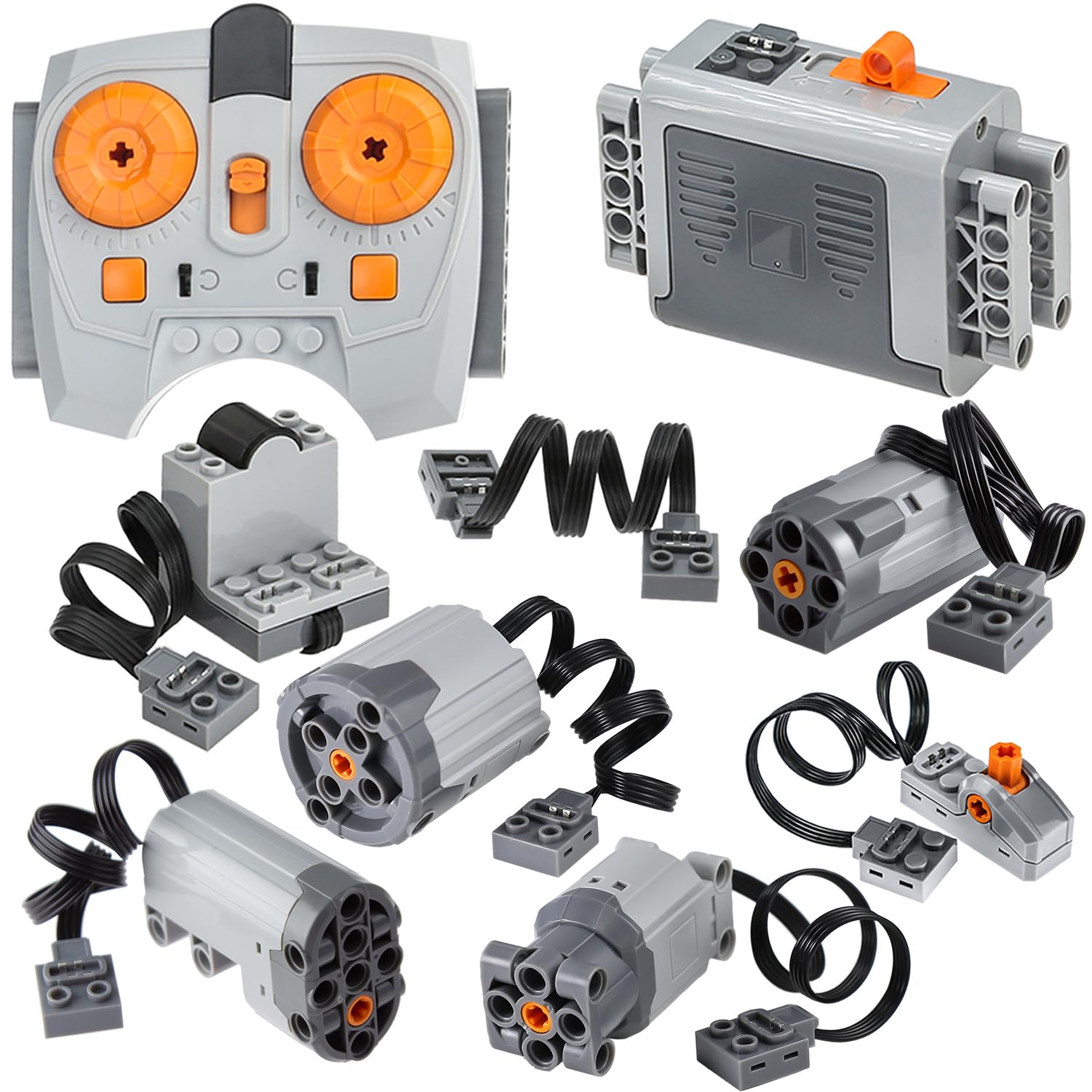 AIMATRIX 9pcs Power Function Motor Set, Compatible With Technic-Motor ...