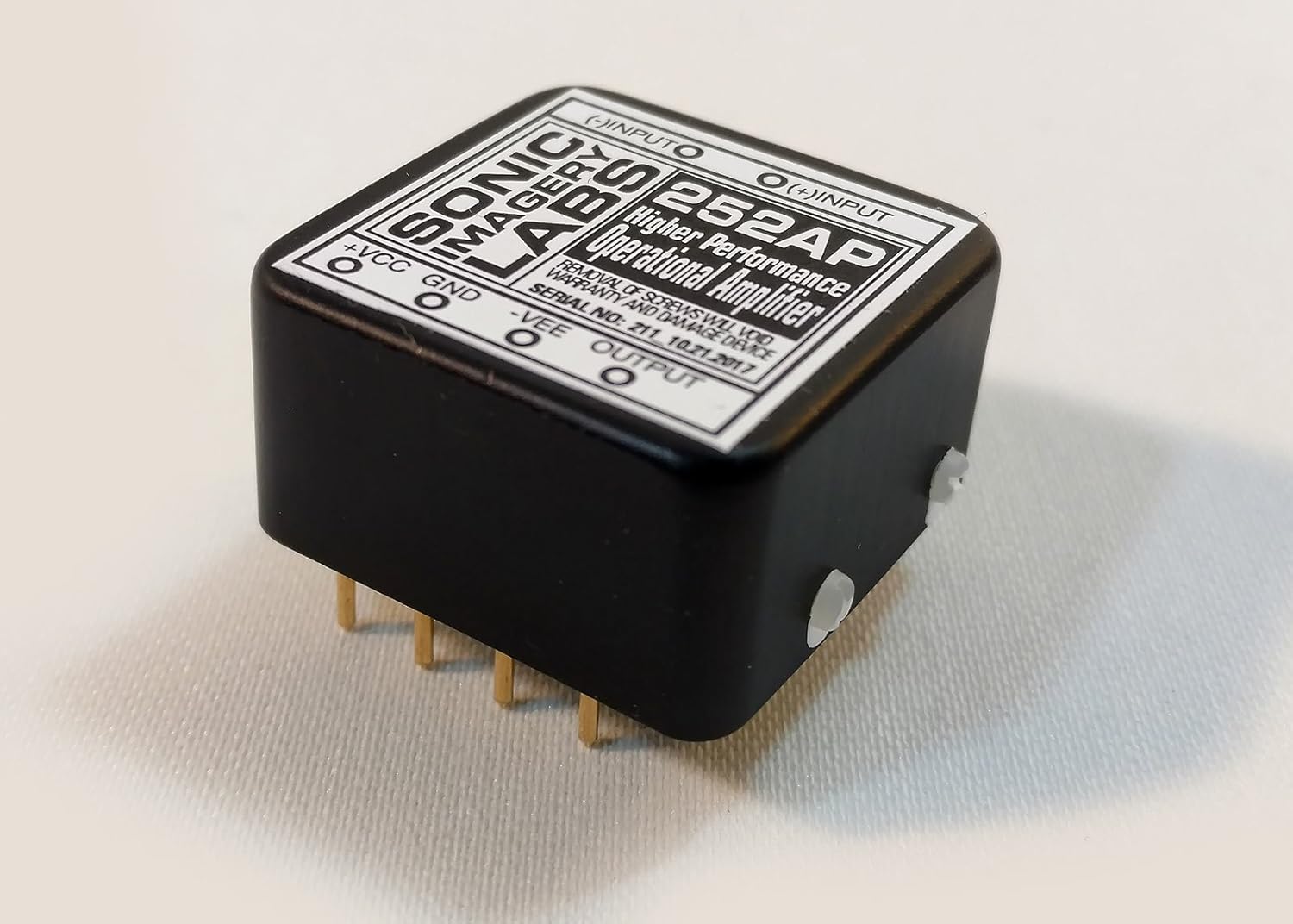 Amazon.com: Sonic Imagery Labs Model 252AP Discrete Operational ...