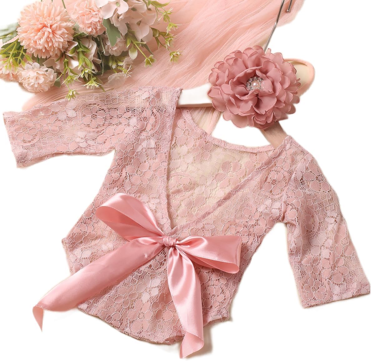 Amazon.com : Ylsteed Newborn photography Outfits Girl Newborn ...