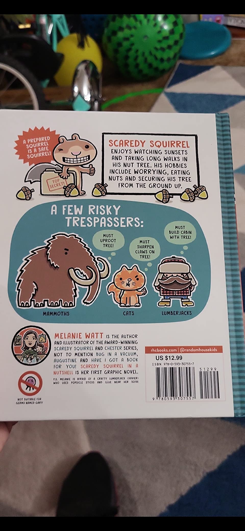 Scaredy Squirrel in a Nutshell (Scaredy's Nutty Adventures): Mélanie ...