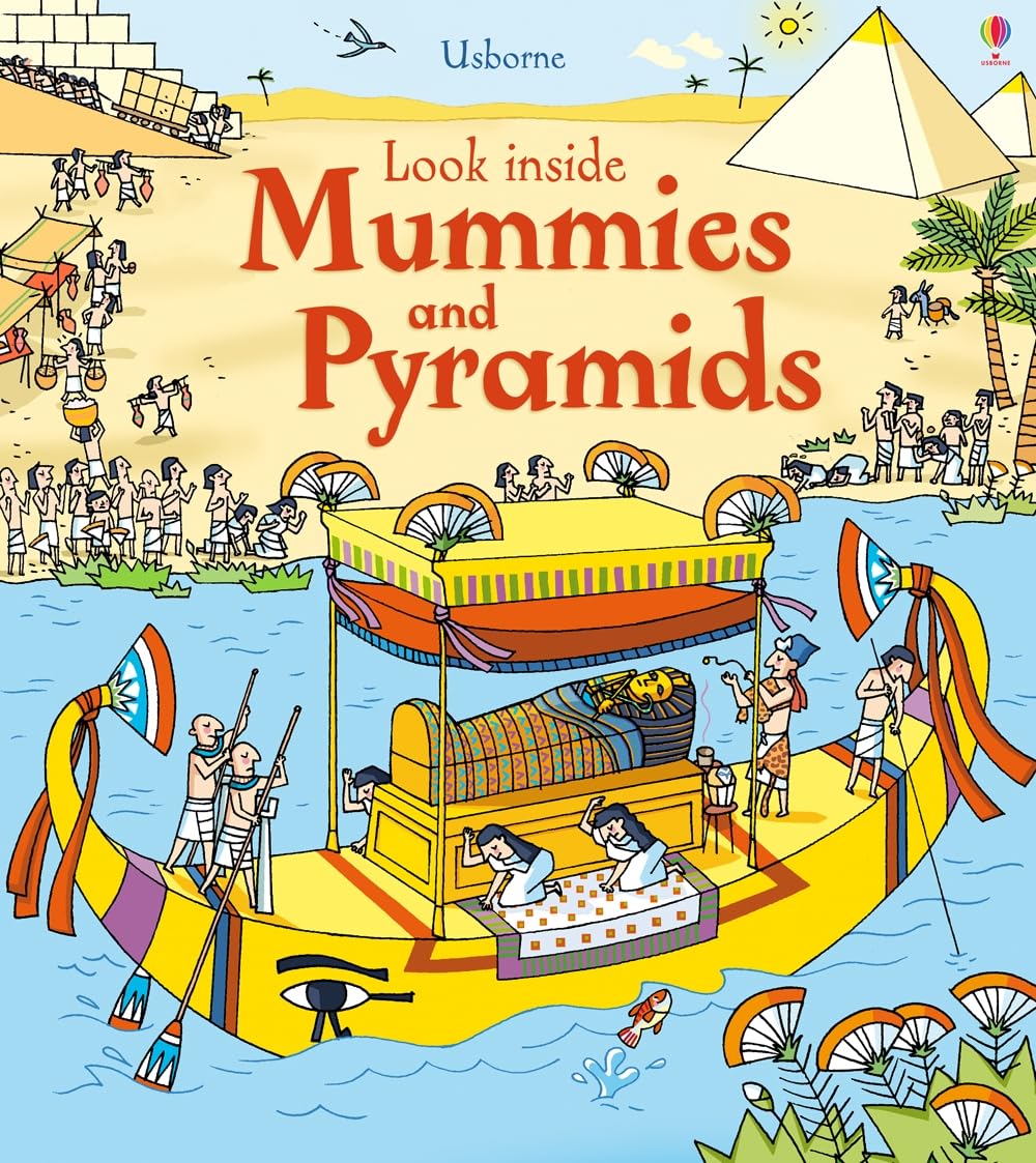 Look Inside Mummies and Pyramids (Look Inside Board Books): Jones, Rob ...