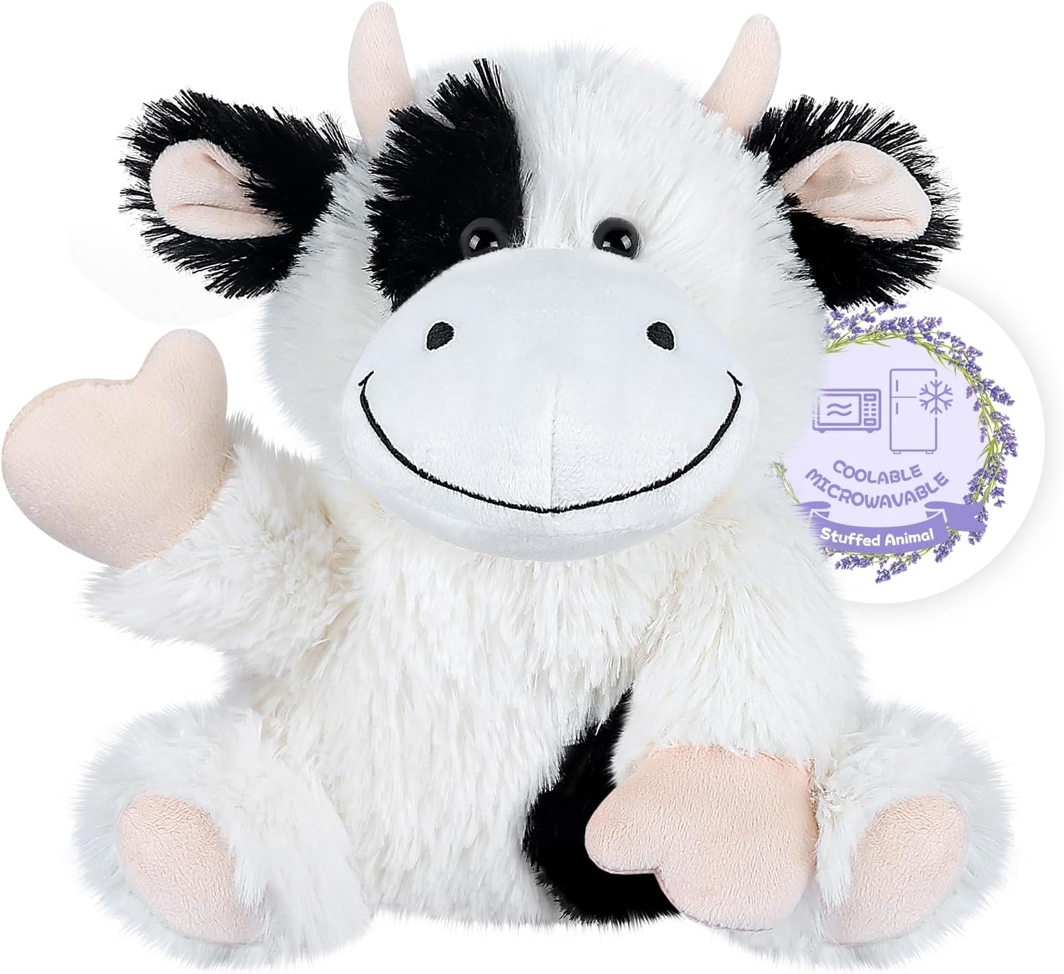 Amazon.com: Intelex Cozy Plush Cow (Original White) : Toys & Games