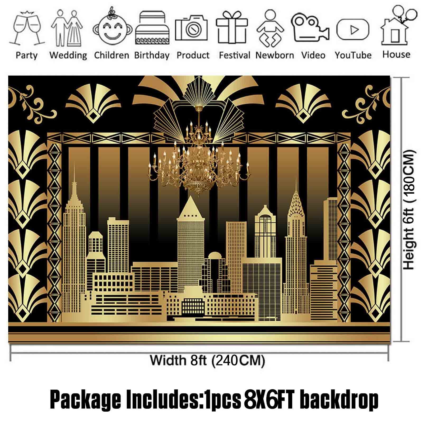 Gatsby Wedding Background