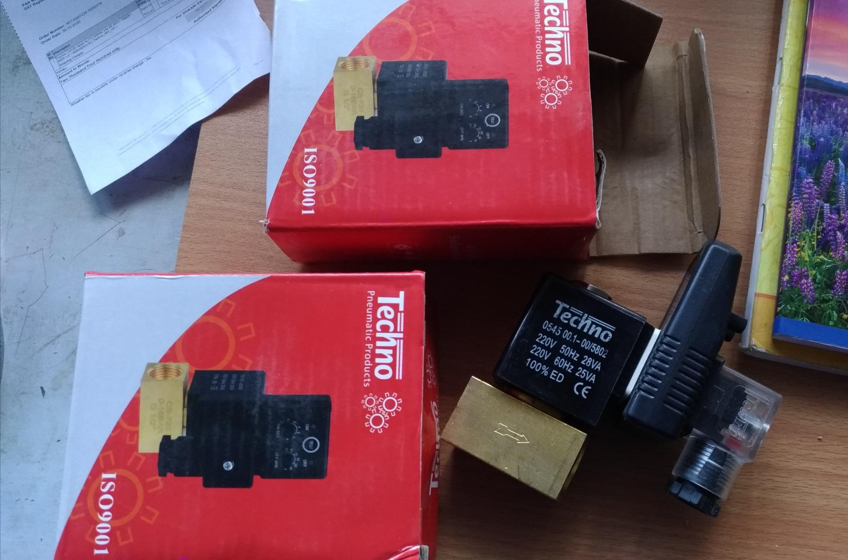 Techno CS720+timer AUTO DRAIN VALVE WITH TIMER I SIZE-1/2" : Amazon.in ...