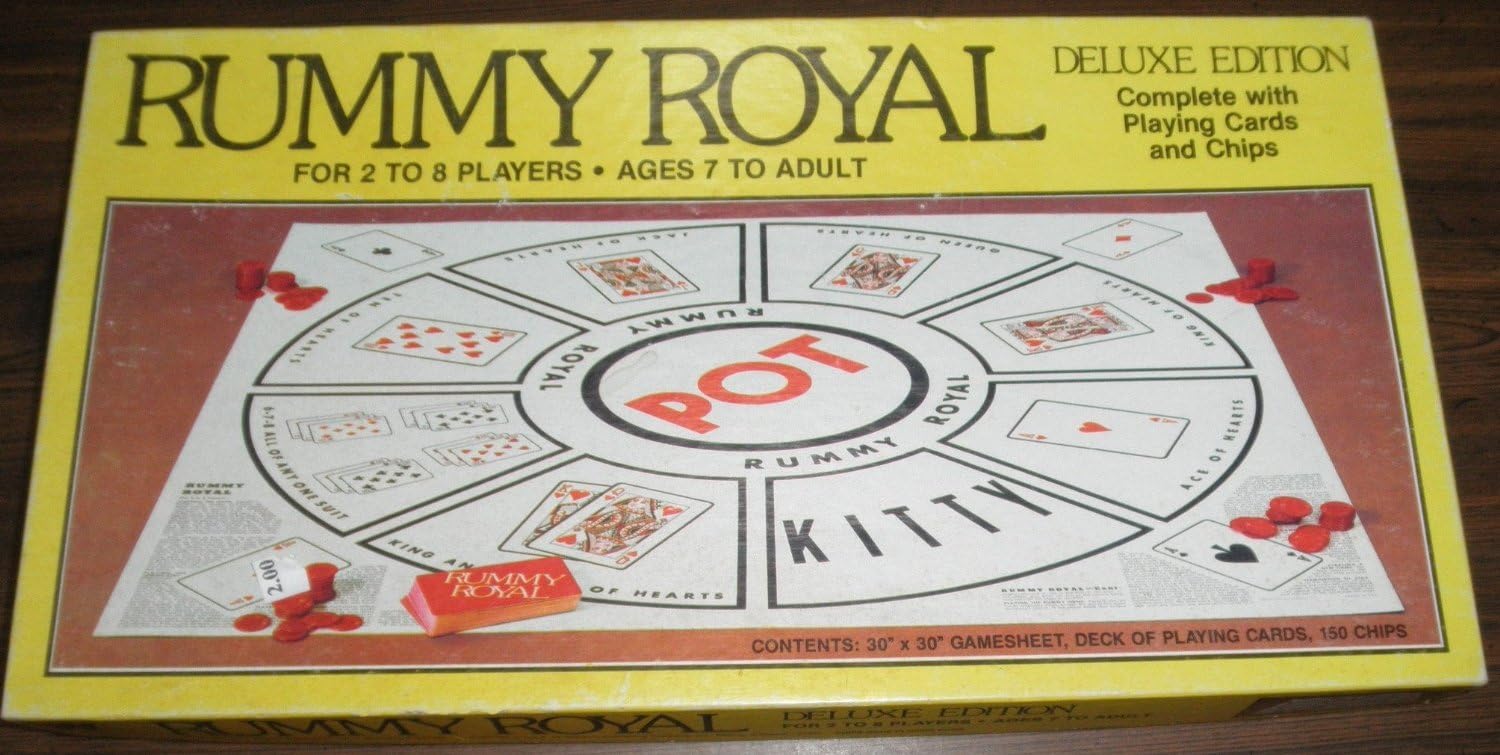 Amazon.com: Rummy Royal Deluxe Edition 1981 Edition : Toys & Games