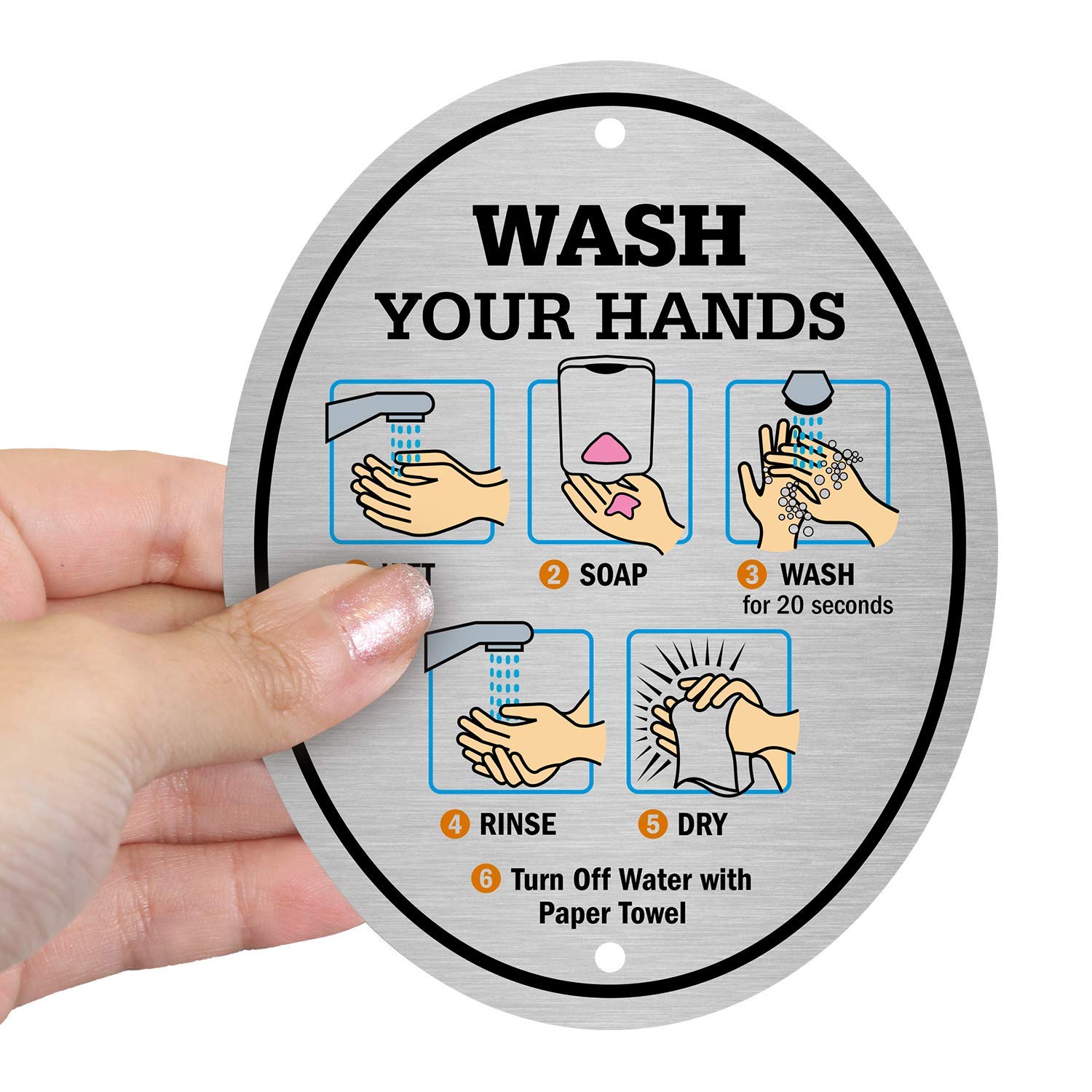 Turn Off Water Washing Hands