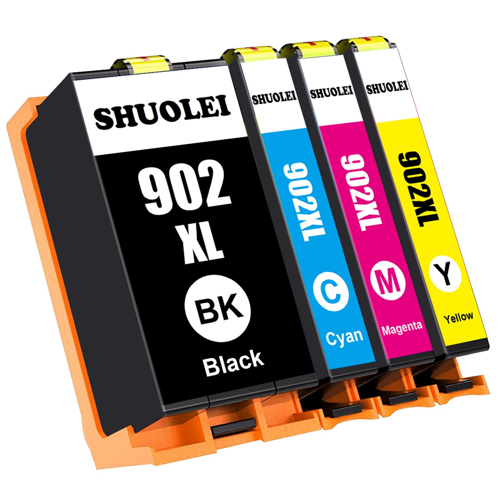 Amazon.com: SHUOLEI 902XL Ink Cartridge Compatible with HP 902 XL 902XL ...