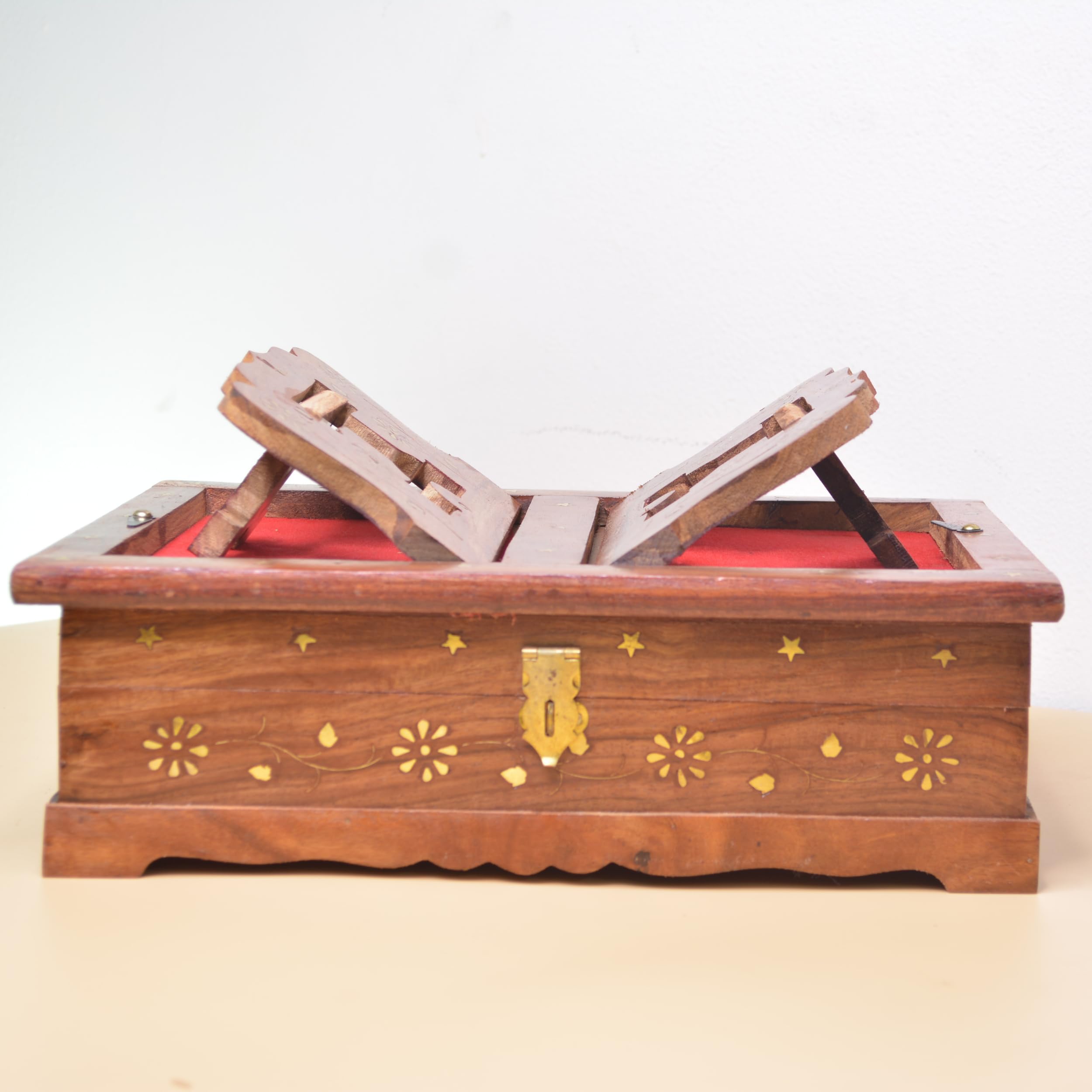 KAAL ENTERPRISES Wooden Rehal Box | Book Storage | Book Holder | Holy ...