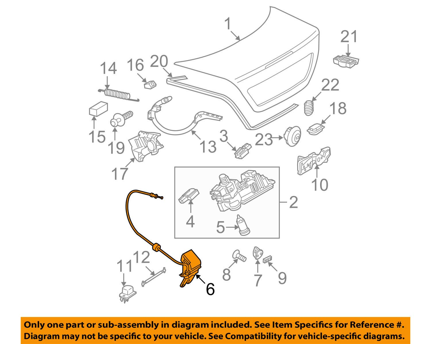 Amazon.com: Genuine 1717500085 Trunk Lock Vacuum Actuator : Automotive