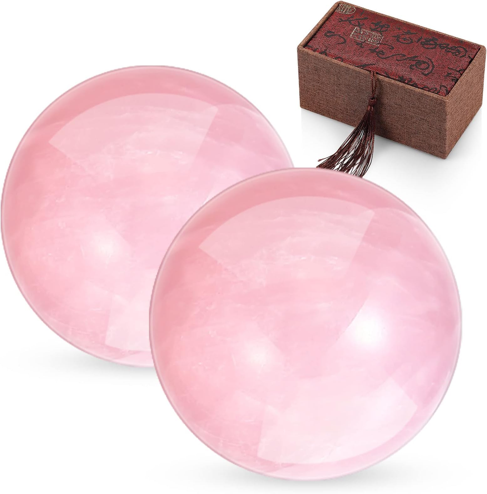 Amazon.com: 2 Pcs 1.4" Chinese Health Exercise Stress Baoding Balls ...