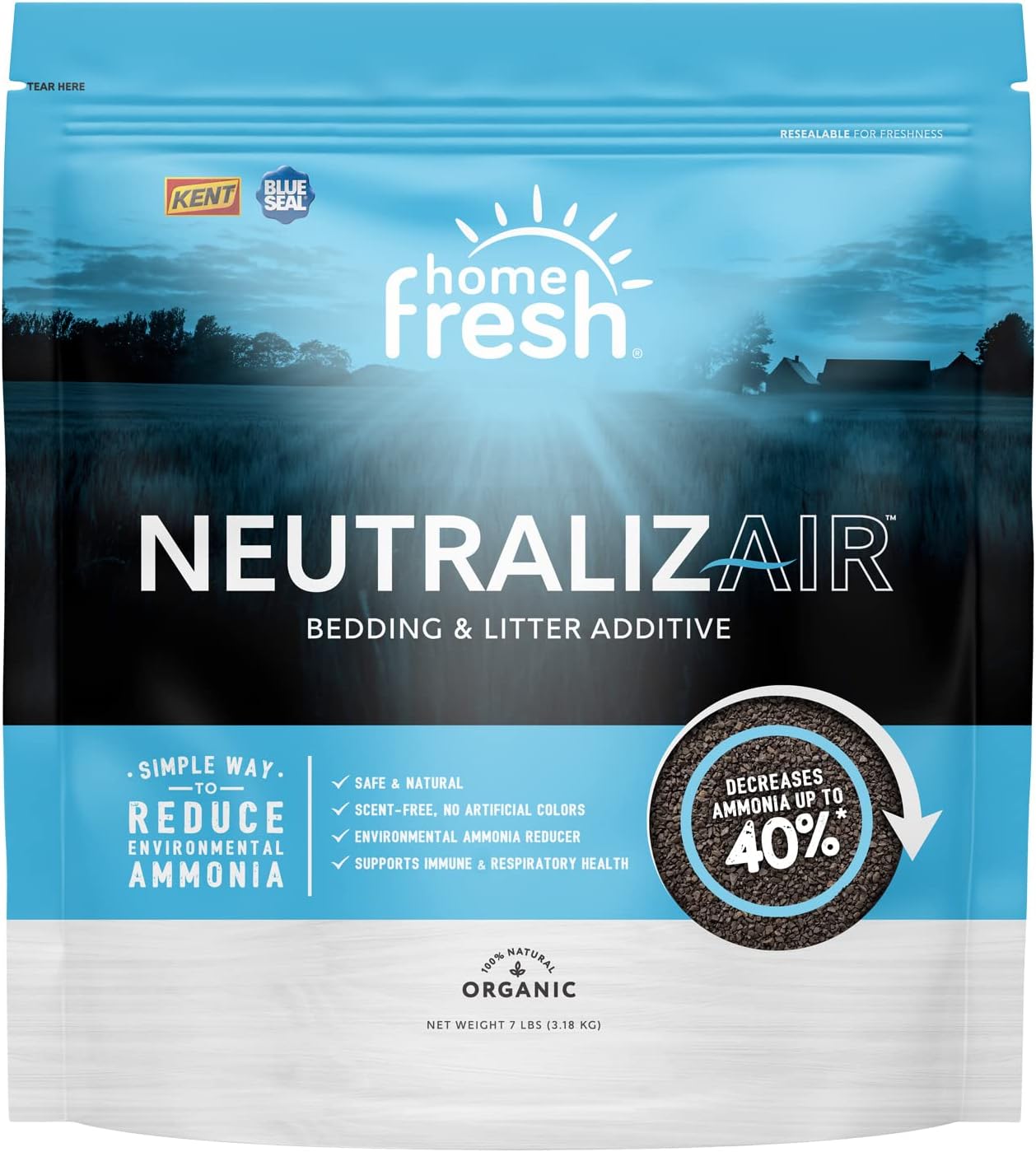 Amazon.com: Home Fresh Small Pet Litter Deodorizer - Organic Small ...