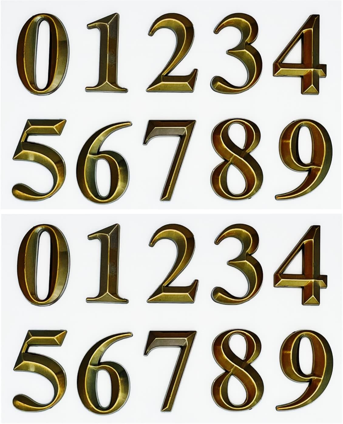Amazon.com: HopeWan 2 Inch House Address Numbers for Mailbox Apartment ...