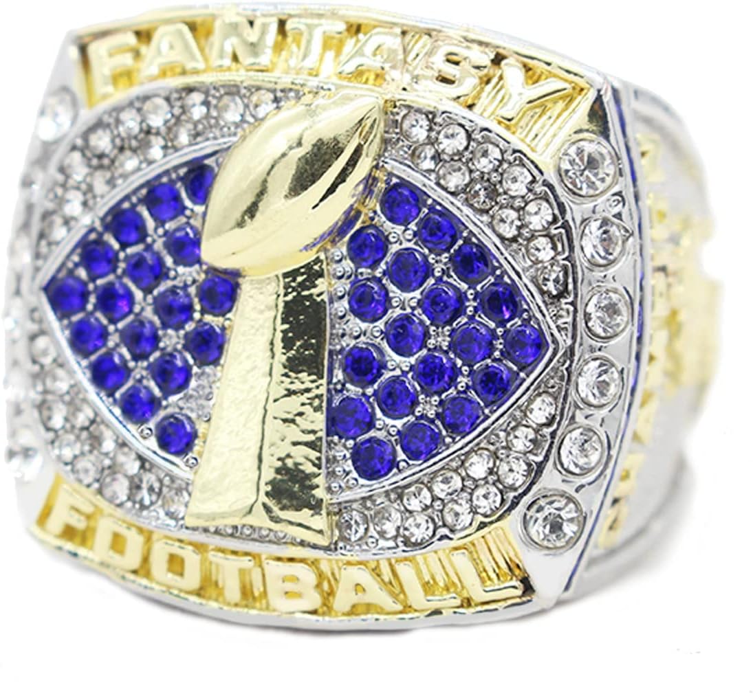 Amazon.com: 2021 Fantasy Football Championship Fans Ring FFL Trophy ...