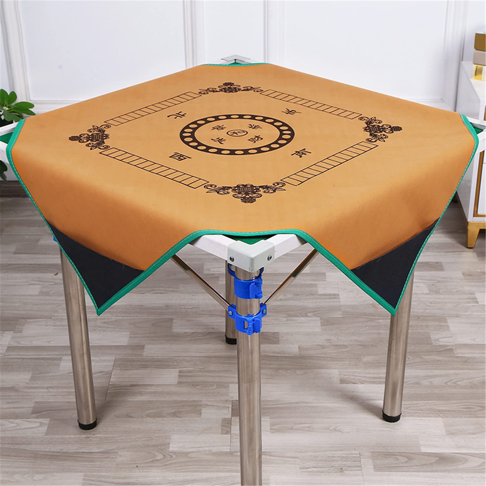 Amazon.com: Mahjong Table Cover Mat Anti-Slip Slient Mahjong Majiang ...