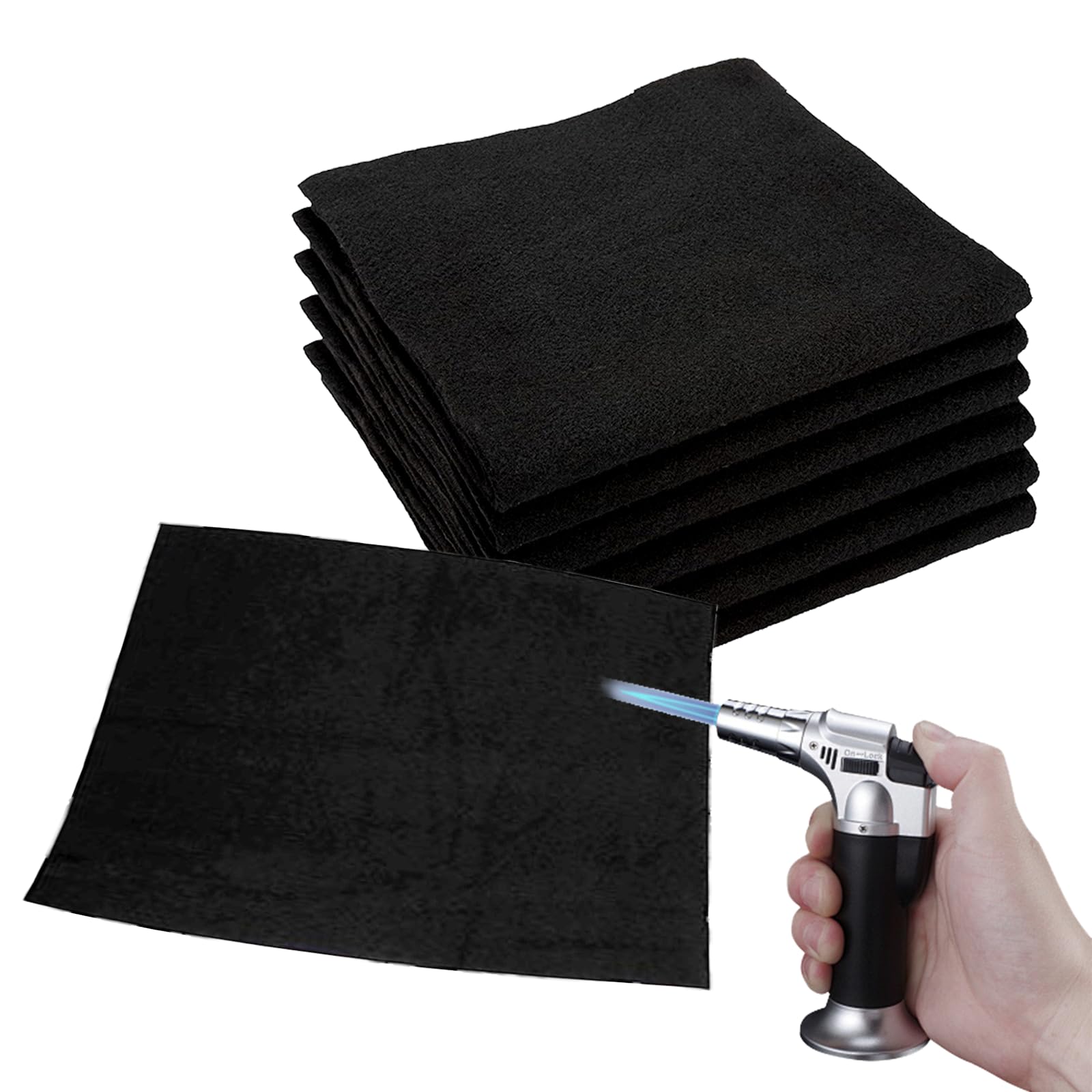 Amazon.com: Hyuetrsa 4 Pack 12 x 9 Inch Carbon Felt Welding Blanket ...