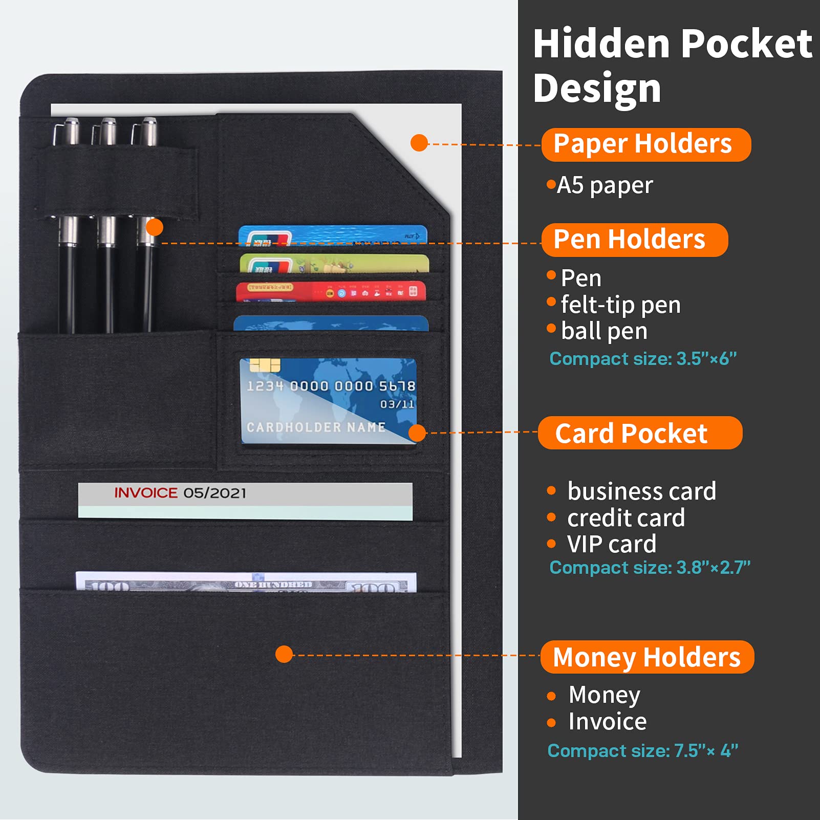 Snapklik.com : Ditiord Trifold Planner Cover For Rocketbook Smart ...