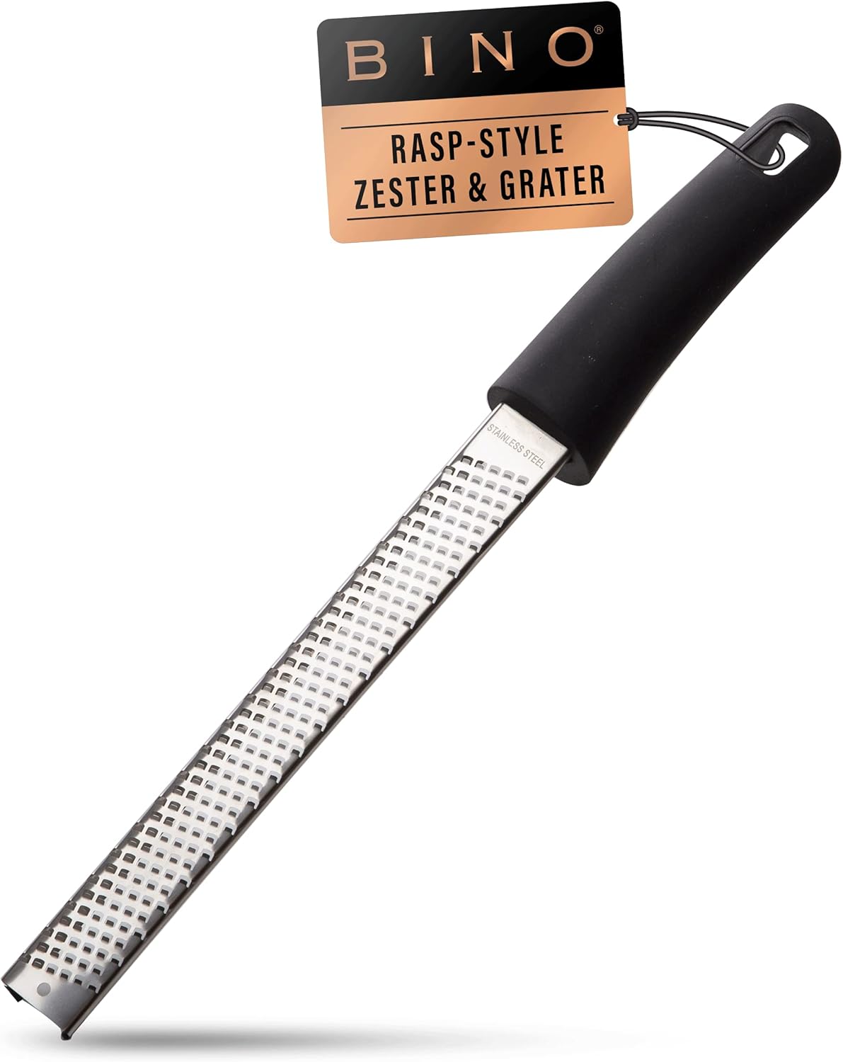 Amazon.com: BINO Stainless Steel Rasp-Style Grater | Parmesan Grater ...