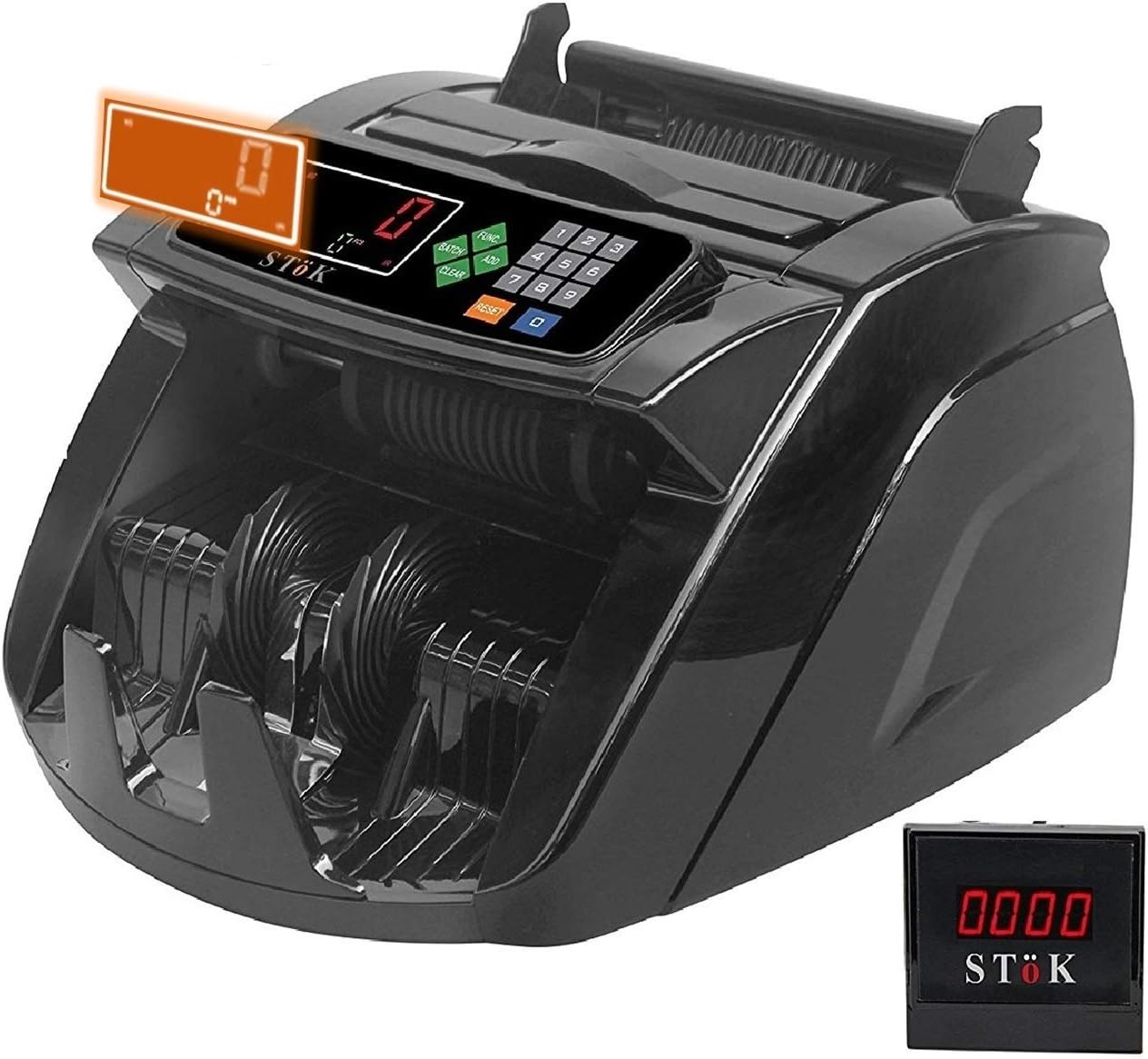 STöK (ST-MC05) Fully Automatic Note Counting Machine, can Count INR or ...