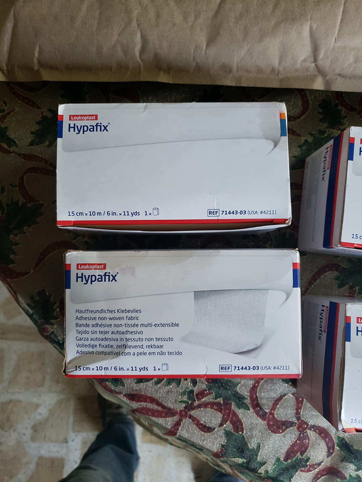 Apósito Hypafix blanco de 15 cm x 10 m 1 Rollo : Amazon.com.mx: Salud y ...