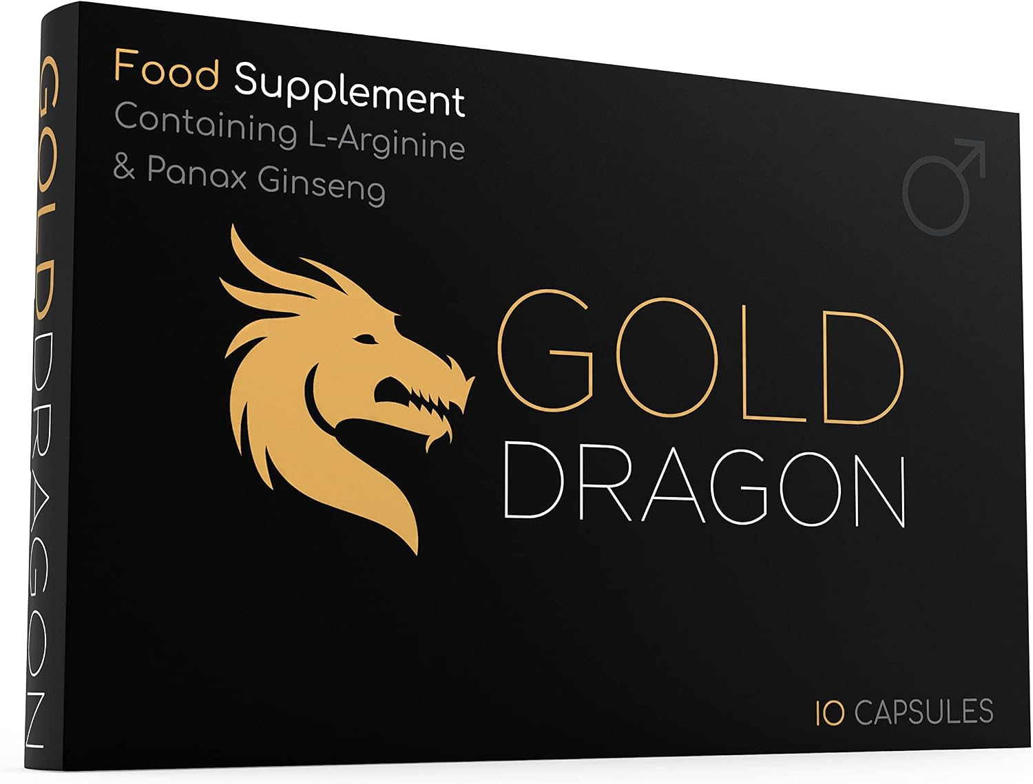 Strong Gold Dragon Ginseng Complex (10 Capsule) - 500MG - Premium ...