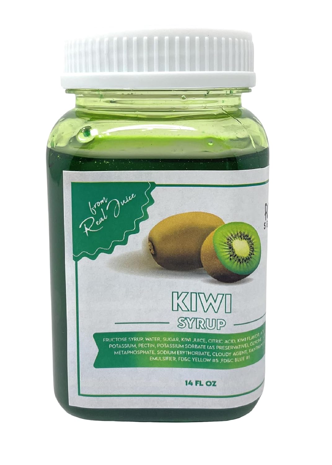 Amazon.com: Fusion Select Kiwi Syrup –Flavor Enhancer Made from Real ...