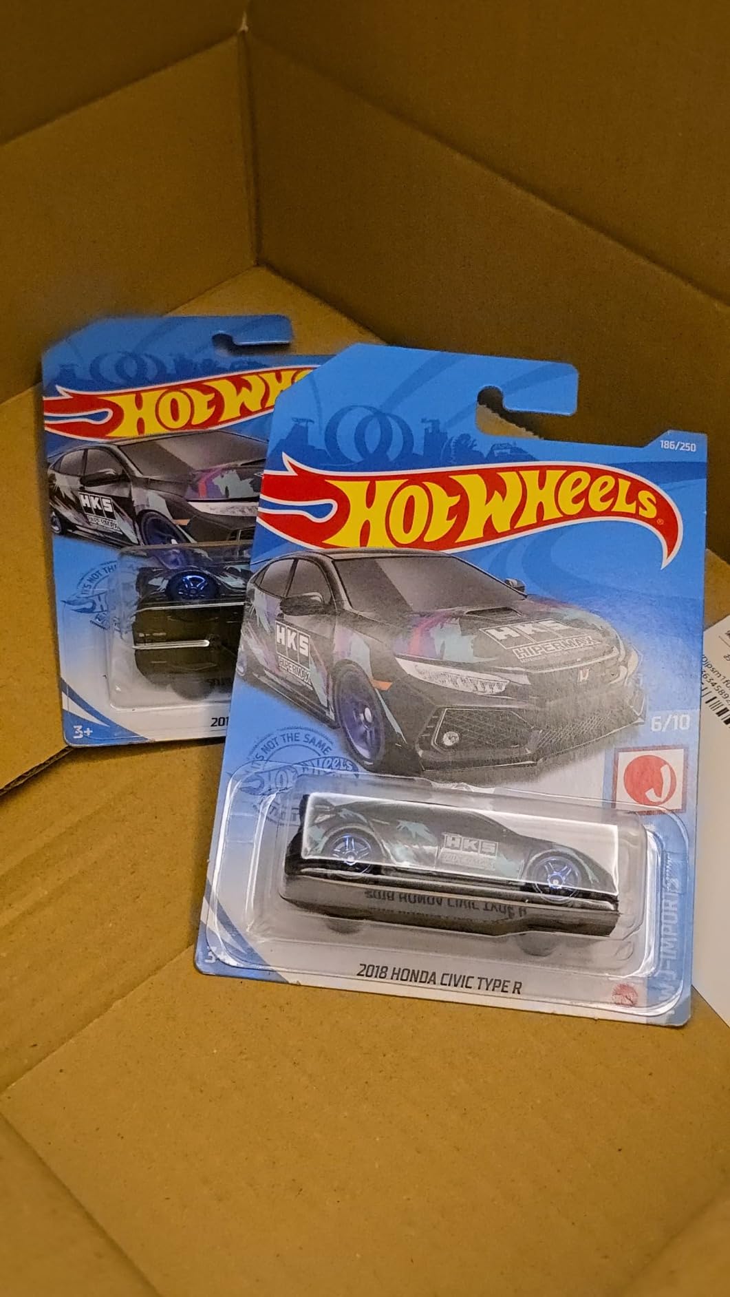 Amazon | ホットウィール(Hot Wheels) ベーシックカー 2018 ホンダ シビック タイプ R HBP01 ブラック | ミニカー・ダイキャストカー | ホビー