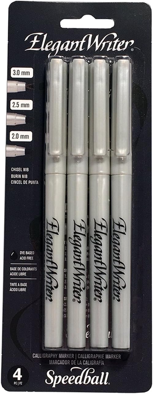 Speedball Sketching Pen Set - 2 Penholders w/ 6 Pen Tips : Amazon.co.uk ...