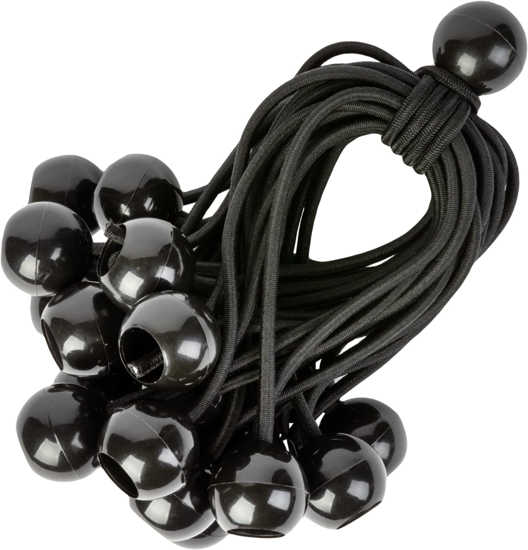 50 Pezzi Elastici con Sfera,Corde Elastiche con Sfere,Bungee Ball in ...