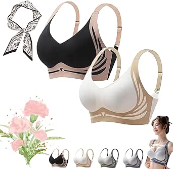 DENGWANG Cherishion Bra, Lushfitting Powerful Push-up Seamless Bra ...