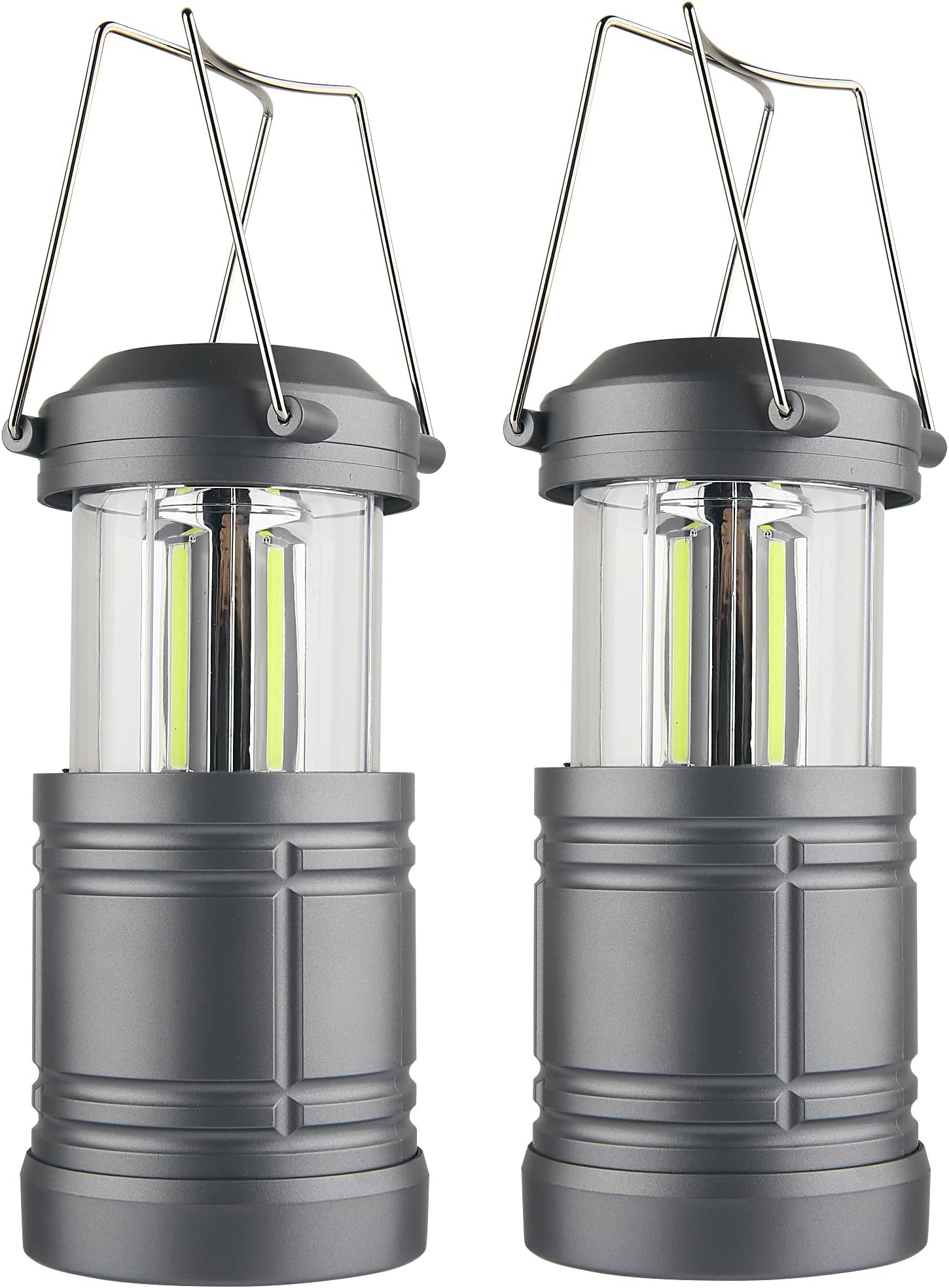Amazon.com: LED Camping Lantern Battery Powered Collapsible Hanging ...