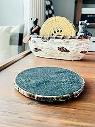 Amazon.com: Deer Antler Coasters - 6 Full Size Rustic Coasters for Log ...