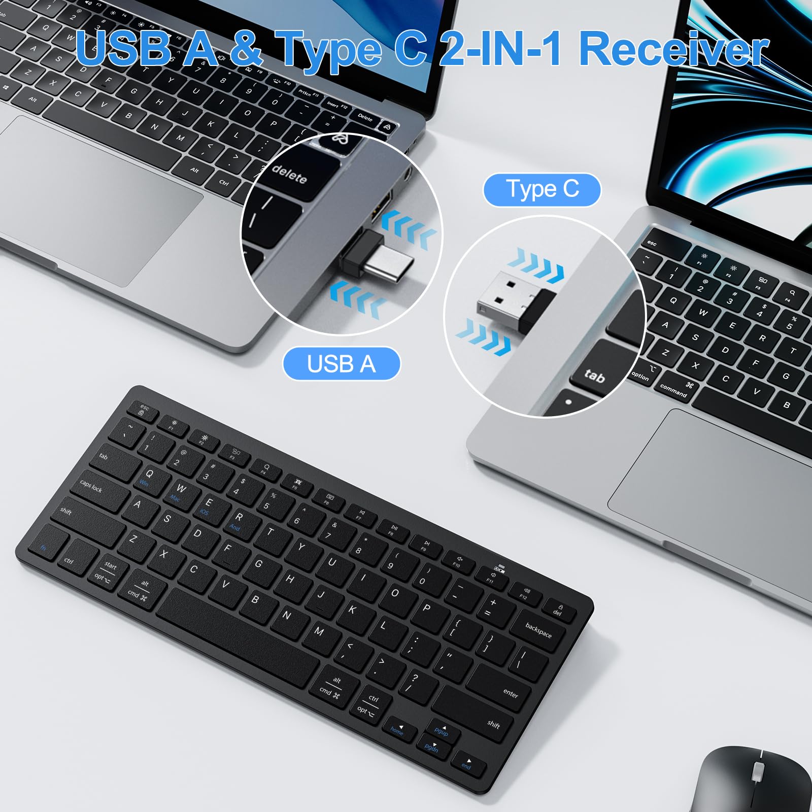 Teclado inalámbrico OMOTON de... - B0F3HQ77WN | Encarguelo.com
