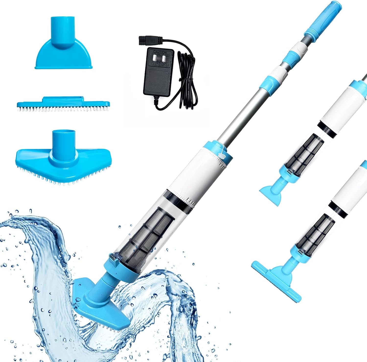 Amazon.com : YSMJ 3 in 1 Cordless Rechargeable Pool Vacuum spa hot tub ...