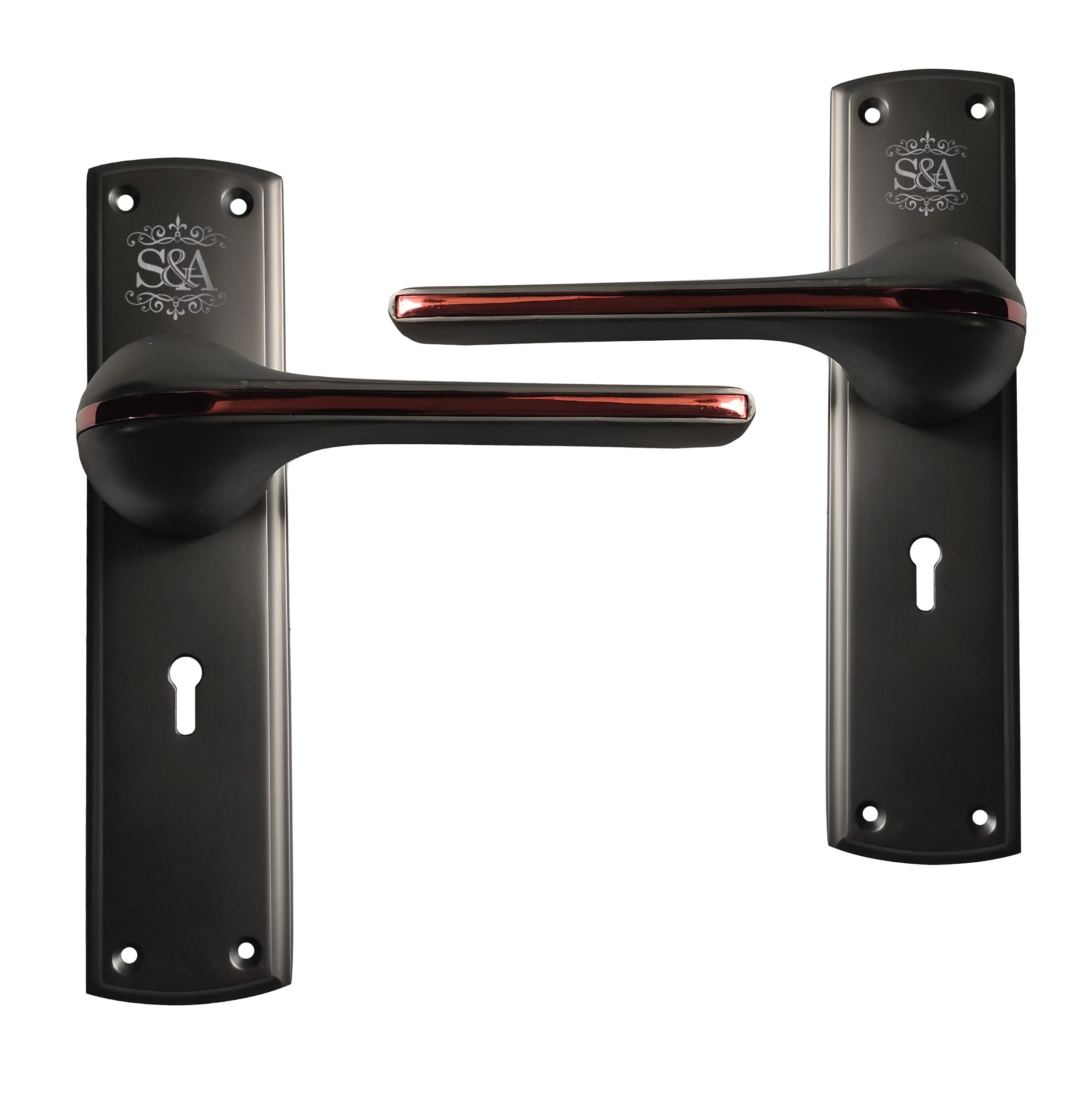 Buy S&A ® Door Lock Mortise Main Door Lock Bedroom Door Lock Set with 3 ...